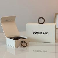 China Jewelry Necklace White Personalized Design magnetic presentation Box Custom Logo Ring Earring Necklace Bracelet Packaging Paper Box for sale