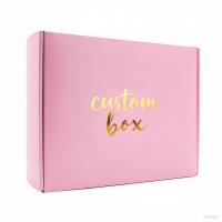 China Wholesale Recyclable Corrugated Paper Cosmetic Mailer Box Foldable Ecommerce Shipping Boxes for Perfume Eyelash Matt Lamination for sale