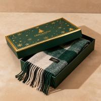 China Custom Luxury Christmas Gift Boxes Matte Rigid Carton for Packaging Scarf Dress Underwear Shirt Recycled Aseptic Materials for sale