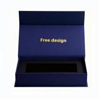 China Custom Personalized Packaging Box With Magnetic Closure Black Insert For Shoes Clothing for sale