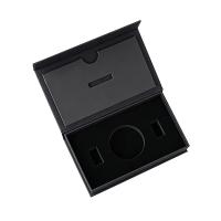 China Custom Luxury Black Magnetic Folding Gift Box for Jewelry Perfume iPhone Candle Chocolate for sale
