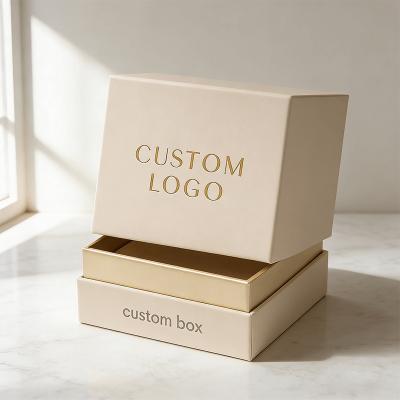 China Custom Rigid Cardboard Paper Boxes Lid and Bottom Lid Plush Doll Paper Luxury Packaging Gifts Box for sale