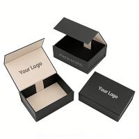 China Custom Size Recyclable Corrugated Cardboard Rigid Packaging Boxes Luxury Folding Magnetic Gift Box for sale