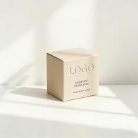 China Custom Logo Printed Luxury Textured Finish Art Paper UV Coated Recyclable Packaging for Perfume Box for sale