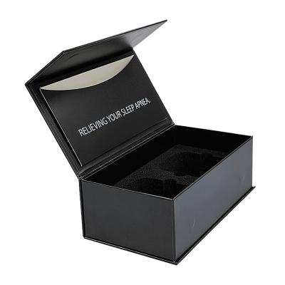 China Eco Friendly Luxury Gift Box Art Paper Magnetic Flap Lid Box Packaging Paper Boxes with Inserts for sale