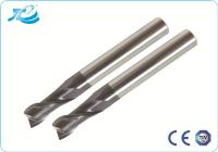 China 55 Hardness Square End Mill , Two Flute End Mill OEM Service for sale