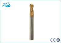 China Ball Nose End Mill HRC 50 / 55 / 65 Tungsten carbide Cutting Tools End Milling for sale