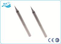 China Tungsten Carbide 4 Flute Micro End Mill , Custom End Mill wiht Air or Oil Cooling Mode for sale