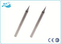 China Hardness 55 / 60 / 65 Plastic Cutting End Mills 100% Raw Material for sale