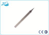 China 2 Flute Micro End Mill Micro Grain CNC Carbide Tools , Thread Milling Cutter for sale