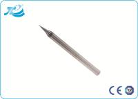 China Diameter 0.1 mm - 0.9 mm 2 Flute Micro End Mill , Tungsten Carbide End Mill for sale