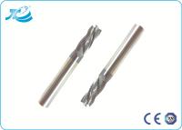 China Carbide Four Flute End Mill HRC55 - 65 , Micro Grain Carbide Material for sale