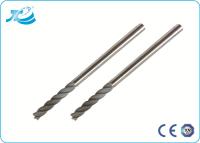 China Micro Grain Carbide Material Solid Carbide End Mill with 45 Helix for sale