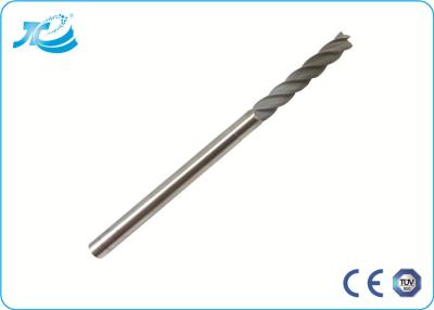 China 45 Helix And HRC 55 Degree Solid Carbide End Mill , High Performance End Mills for sale