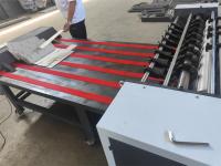 China Corrugated Board Partition Slotting Paper Forming Machine with Min.span size of slot 42mm for sale