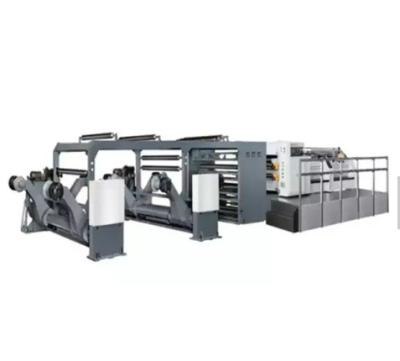 China Guillotine Knife Crosscutting Type Roll Paper Cutting Machine for Speed Production for sale