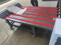 China Corrugated Cardboard Partition Slotting Slotter Machine Min.Span Size Of Slot 42mm for sale