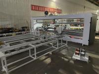 China 80mm Minimum Flap Size Semi Automatic Double Nail Stitching Machine for Carton Packaging for sale