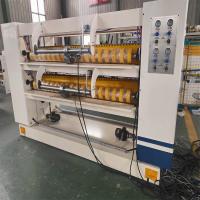 China NC Cut Off Double Layer Helical Cross Cutter Corrugated Sheet Cardboard Cutting Machine for sale