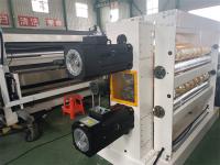 China Dual Helical Knife Double-Layer Rotary Cut-off Machine for Corrugator Line 6000mm Track for sale