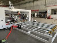 China Paper Forming Machine Semi Auto Two Head Stitcher Corrugated Printed Carton Stitching Packing Machine for sale