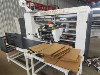 China Highly Semi-automatic Two Pieces Stitching Machine for Corrugated Box Making Minimum Height 200mm for sale