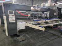 China Carton Box Making Line with Auto Feeding Printing Slotting Folding Gluing Strapping for sale