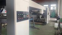 China Auto Feeding Printing Slotting Folding Gluing Strapping Line for Corrugated Carton Box for sale
