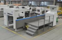 China Cardboard Corrugated Carton Box Production Machine with ± 0.25mm Die Cutting Accuracy for sale