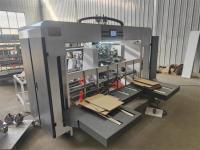 China Corrugated Carton Trays Double Pieces Stitching Machine with Nail Distance 30-150mm for sale