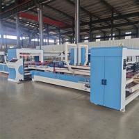China High Speed Gluing Stitching Machine For Corrugated Carton Box Folding All In One Made for sale