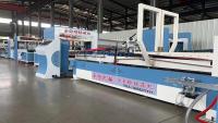 China High Speed Gluing Stitching Machine For Corrugated Carton Box Folding All In One Made for sale