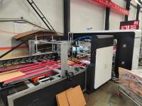 China Farms Pressure Model Corrugated Box Semi Auto Folder Gluer for 13000 KG Joint Boxes for sale