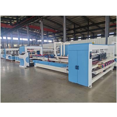 China 13000 KG Corrugated Carton Boxes Automatic Folder Gluer Machine with 380v Voltage for sale