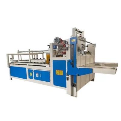 China Easy to Operate Semi Auto Folder Gluer Machine for Customized Paperboard Cartons for sale