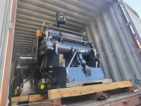 China Hand Pizza Box Die Cutting And Creasing Machine For Food Beverage In 7000 KG Capacity for sale