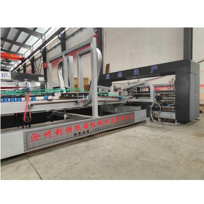 China Sales Carton Folder Gluer Machine with Automatic Carton Stitching 13000 KG for sale