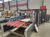 China Sales Carton Folder Gluer Machine with Automatic Carton Stitching 13000 KG for sale