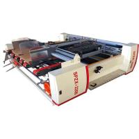 China 2800 KG Folder Gluer For Corrugated Box Lock Bottom Cardboard Packaging Type Cartons for sale