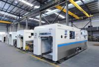 China High Speed Lead Edge Feeding Flat Type Die Cutting Machine For Corrugated Board Carton Paperboard Cutting for sale