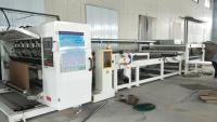 China 3000x1600x2000mm Plastic Packaging Material Corrugated Cardboard Production Line 3 5 7 ply for sale