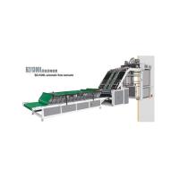 China Full-Automatic High Speed Flute Laminator for Box Printing Slotting Die Cutting Gluing for sale