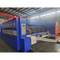 China 150-200 Pcs/min Speed Corrugated Carton Die Cutting Flexo Printing Machine 1000 KG Weight for sale