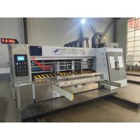 China 150-200 Pcs/min Speed Corrugated Carton Die Cutting Flexo Printing Machine 1000 KG Weight for sale