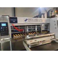 China 150-200 Pcs/min Speed Corrugated Carton Die Cutting Flexo Printing Machine 1000 KG Weight for sale