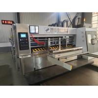 China 150-200 Pcs/min Speed Corrugated Carton Die Cutting Flexo Printing Machine 1000 KG Weight for sale
