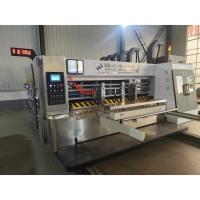 China 150-200 Pcs/min Speed Corrugated Carton Die Cutting Flexo Printing Machine 1000 KG Weight for sale