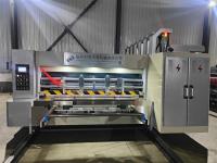 China 4 Color Flexo Printing Machine for Corrugated Trade Precise Color Registration for sale