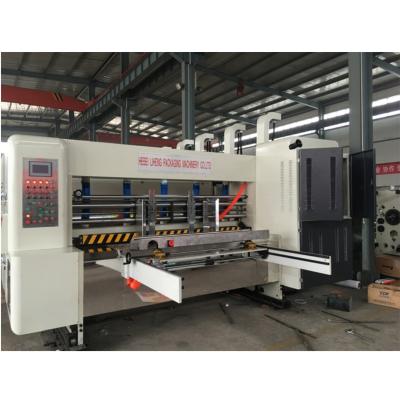 China Corrugated Carton Printing Slotting Diecutting Machine with 6 Colour Flexo Printing for sale