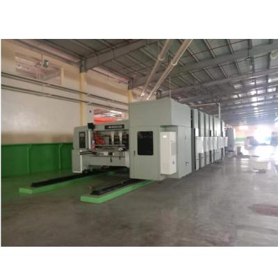 China LH Farms High Speed Flexo Corrugated Carton Printing Slotting Rotary Die-Cutting Machinery for sale